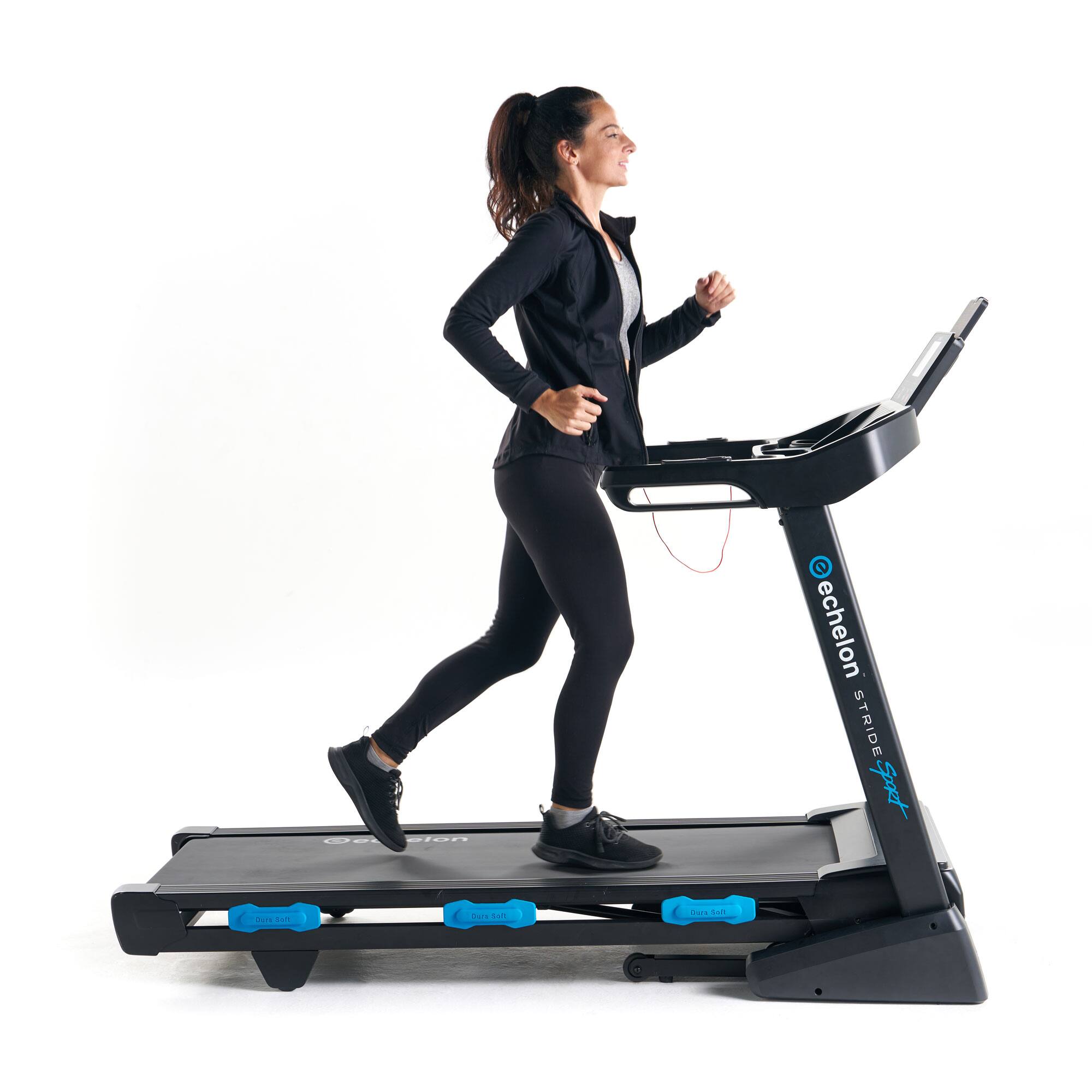 Customer Reviews: Echelon Stride 40 Sport Smart Foldable Treadmill with ...