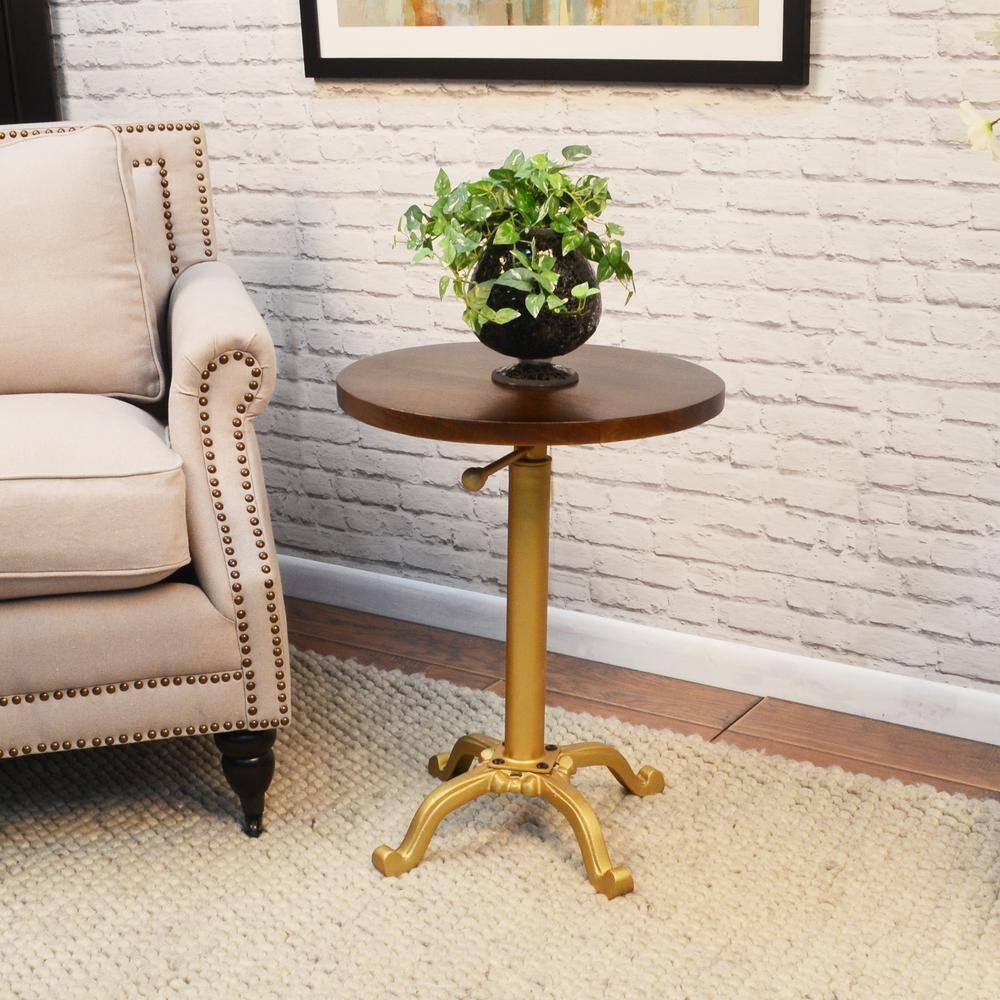Alt View 4. Carolina Chair & Table - Colton Adjustable Vintage Table ...