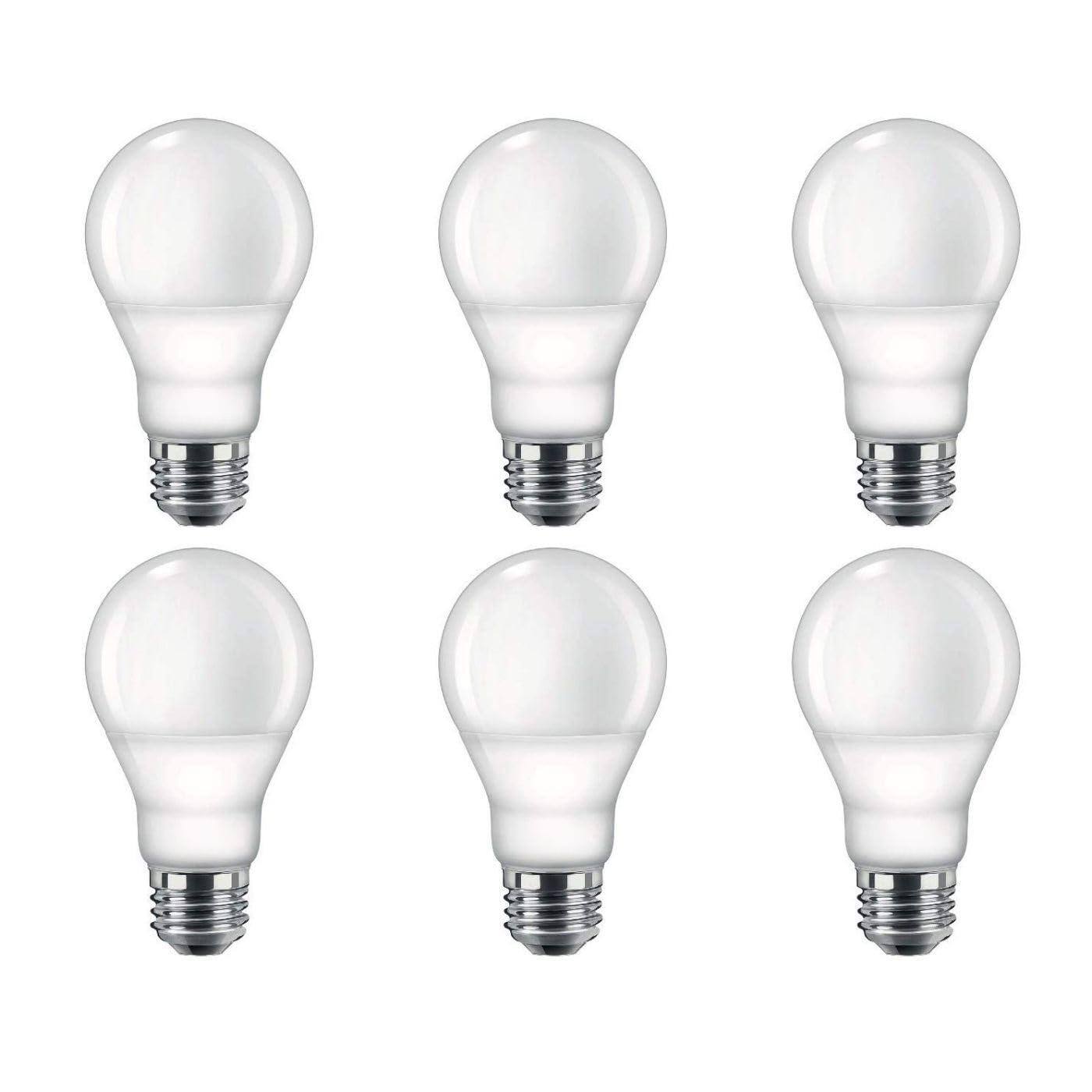 Comfort Essence Flicker free Frosted A Light Bulb Dimmable Warm Glow ...