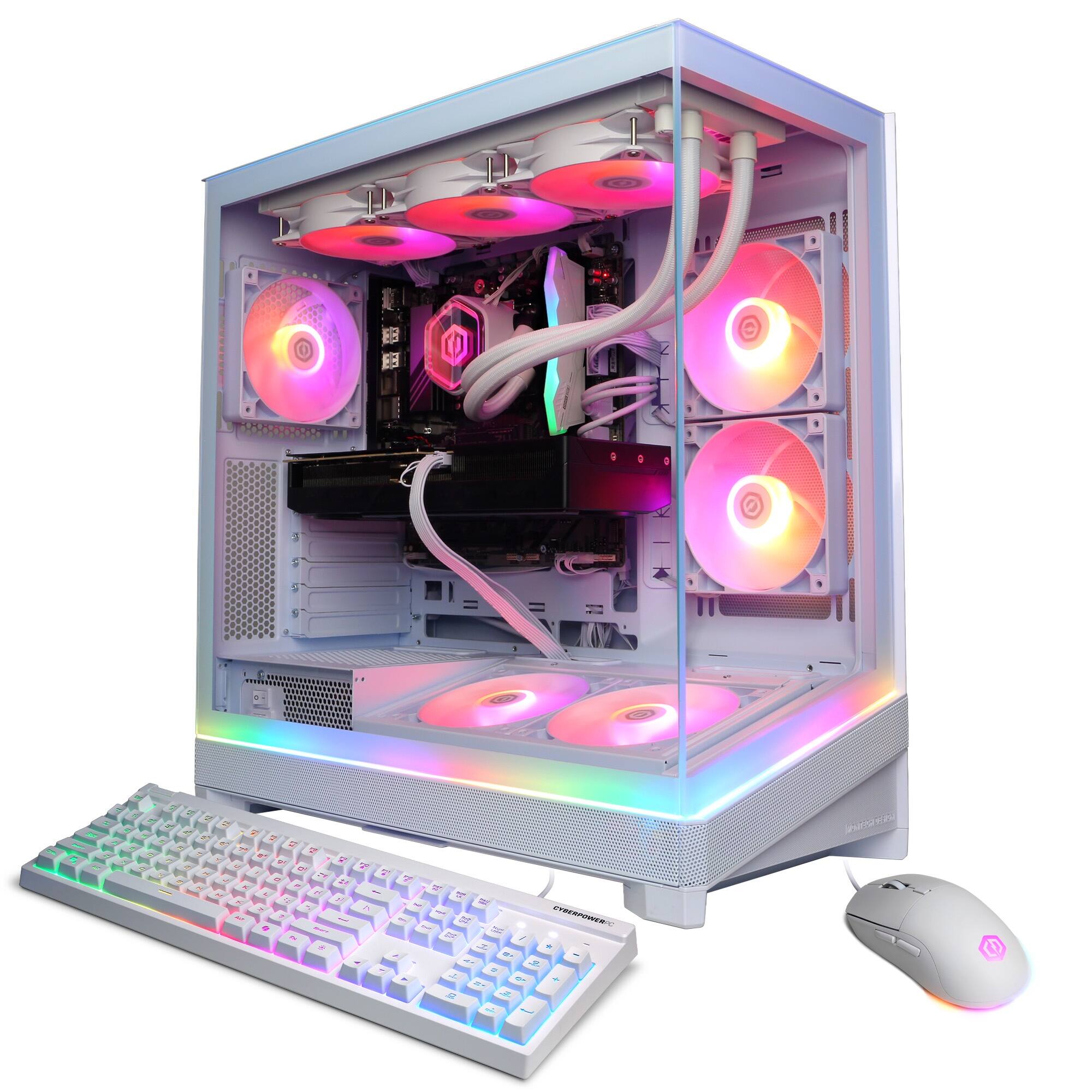 CyberPowerPC Gaming Desktop AMD Ryzen 7 9850X3D 2026 NVIDIA GeForce RTX ...
