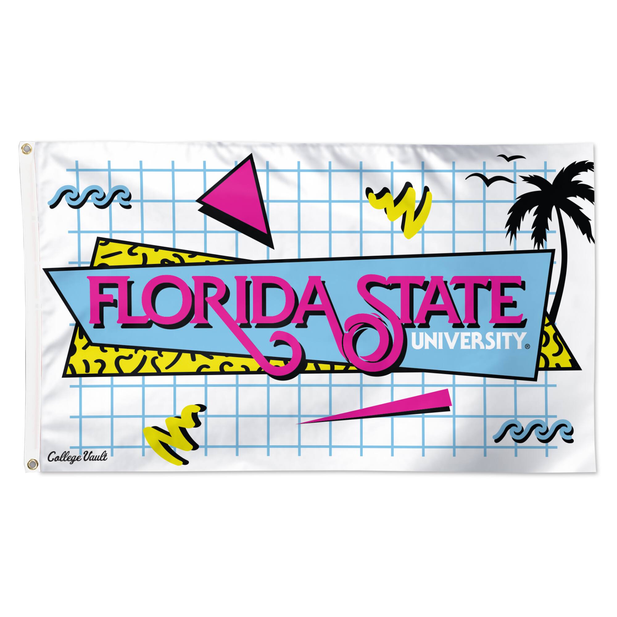 WinCraft Florida State Seminoles Beach Club 3'' x 5'' One Sided Deluxe ...