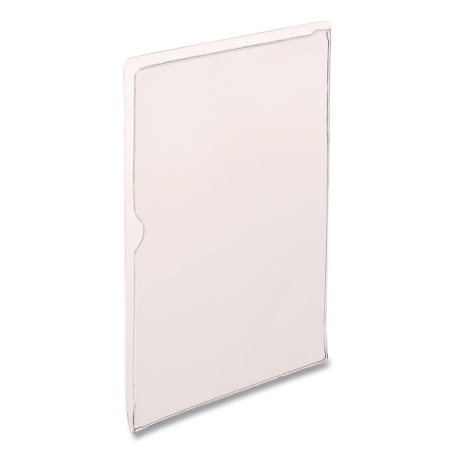 Tops Business Forms Vinyl Organizers, Letter Size, Clear, 25/box ...