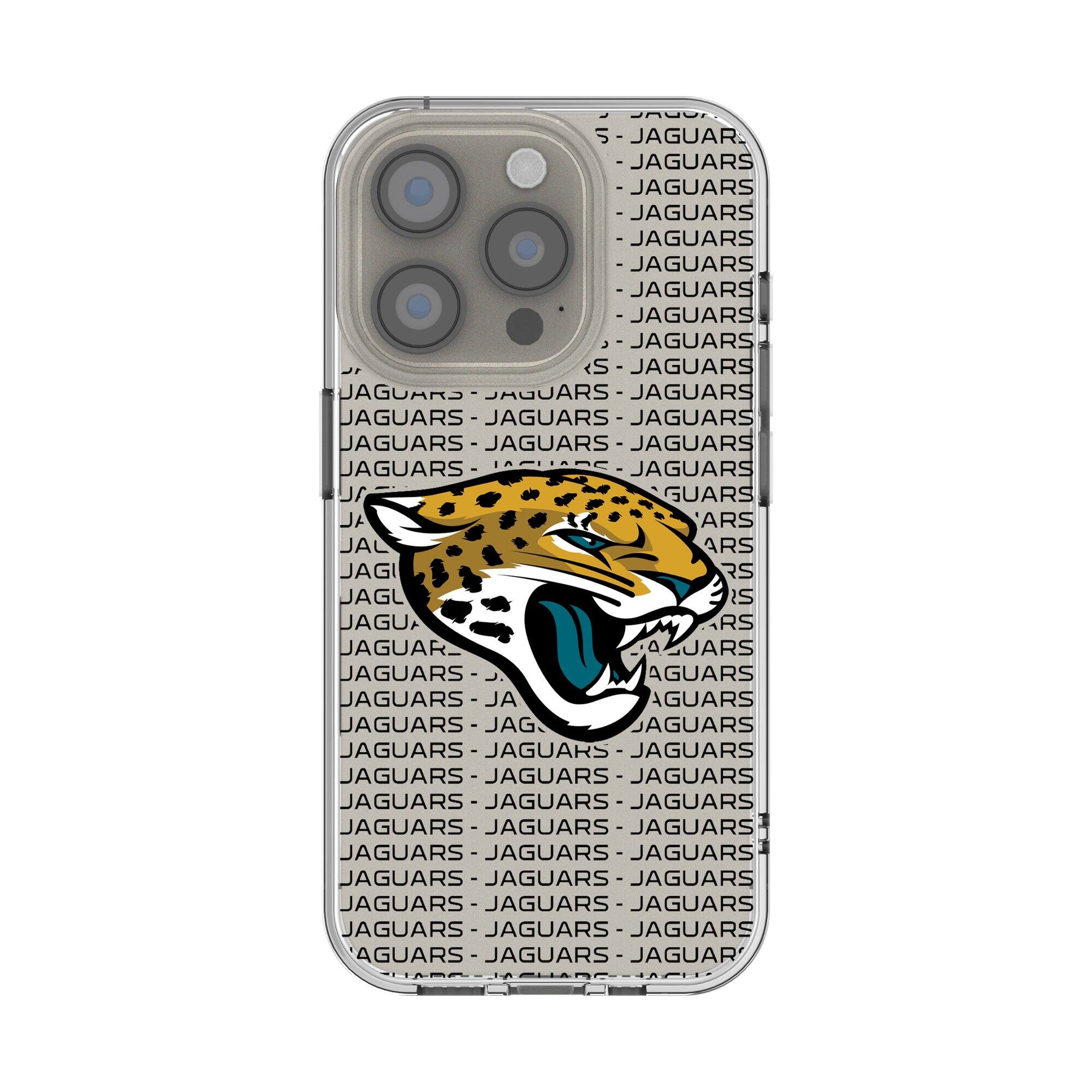 Keyscaper NFL Jacksonville Jaguars iPhone Clear Text Backdrop Design ...