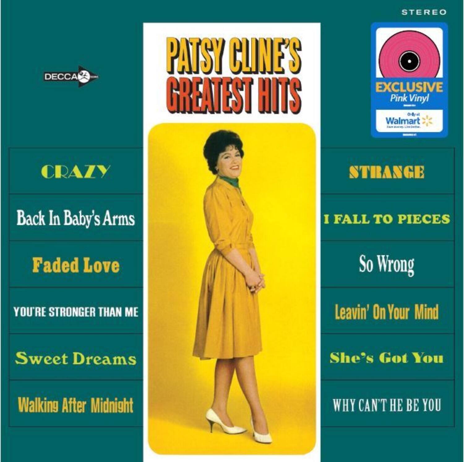 Patsy Cline 12 Greatest Hits (Indie Exclusive) VINYL LP - Best Buy