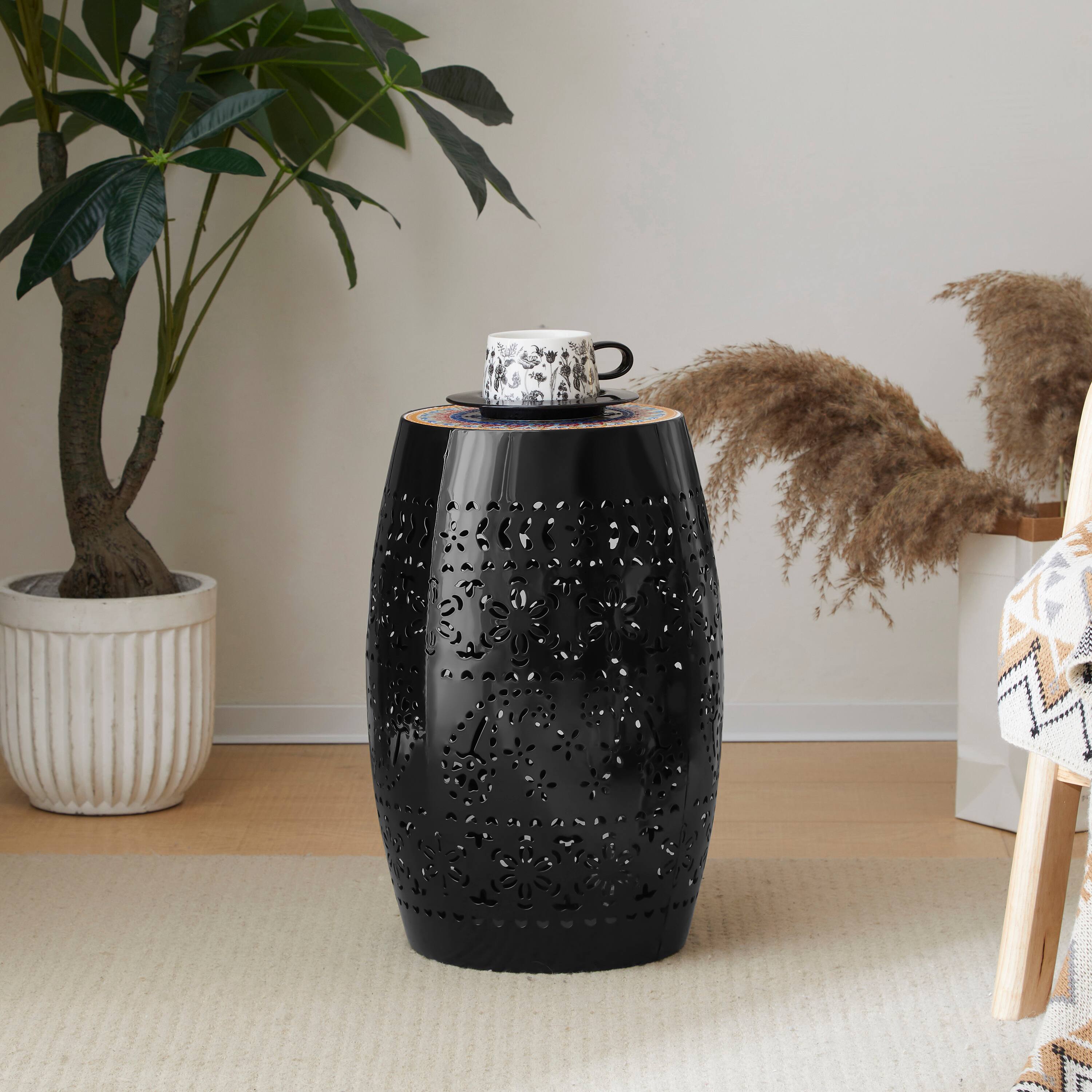 APRILSOUL Ruby12 Inch Side Table Black SF-WO-N770P182376B - Best Buy