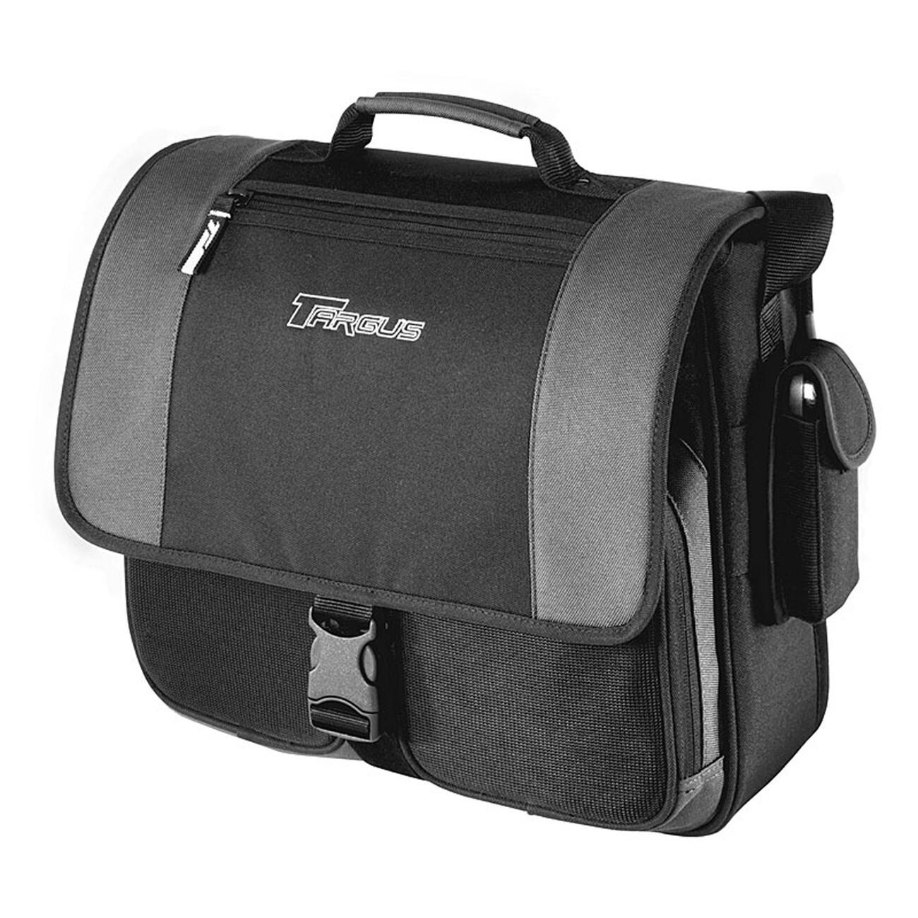 Best Buy: Targus Carrying Case (Messenger) for Notebook, Black, Steel ...