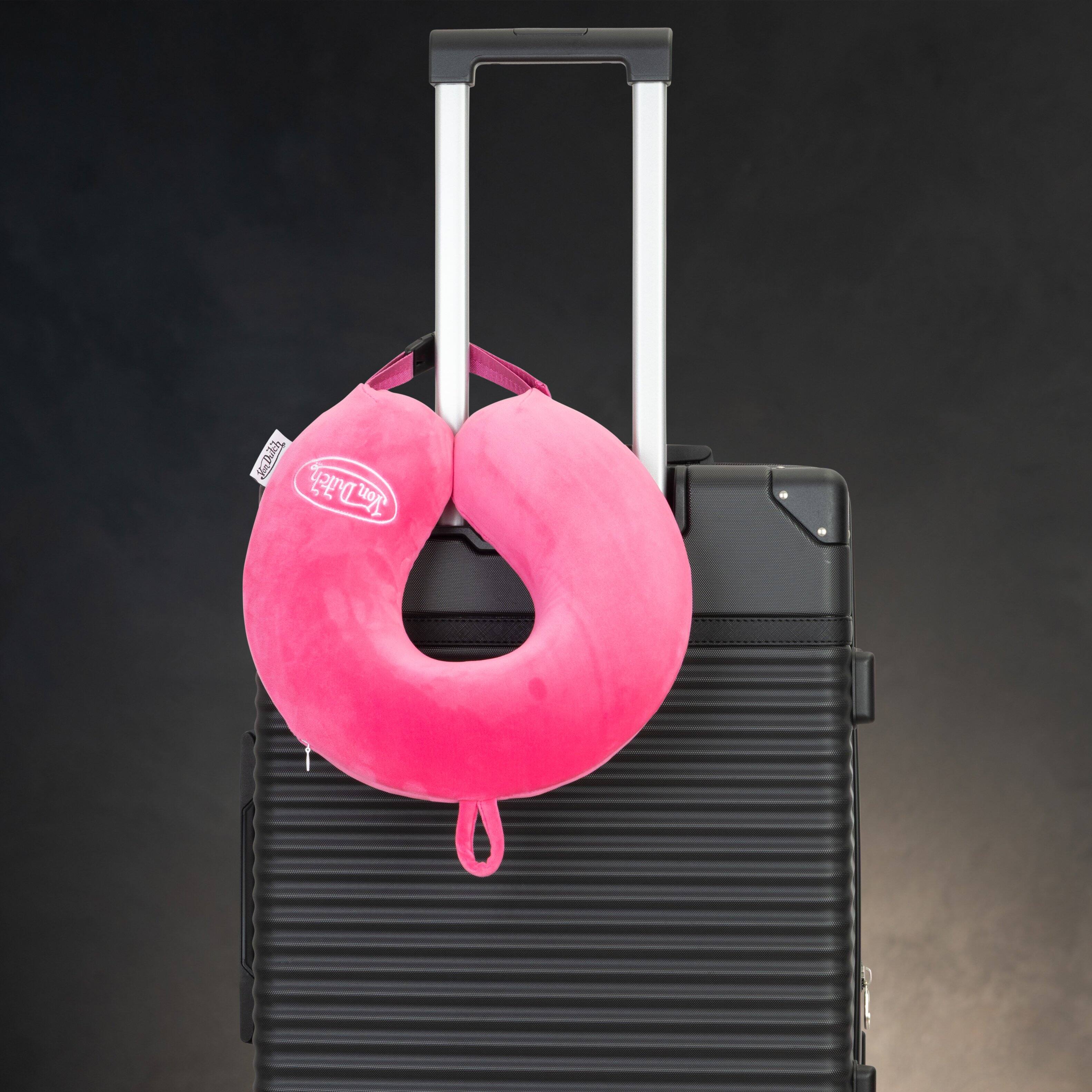 Von Dutch Classic Memory Foam Travel Neck Pillow Pink VDUPCLPK - Best Buy