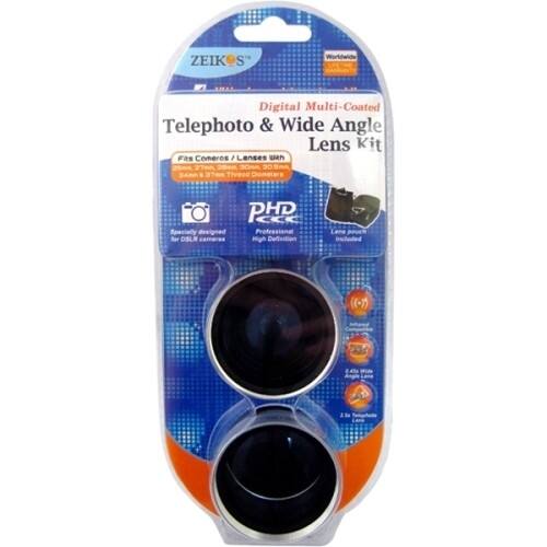 Best Buy: Zeikos Electronics Lens Kit ZE-37K