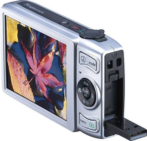 Best Buy: GE Smart Series J1470S 14.1-Megapixel Digital Camera Silver J1470S-SL