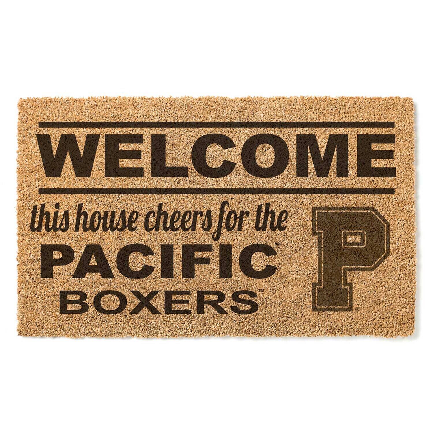 Jardine Pacific Boxers 18" x 30" Welcome Doormat Brown 200134608 - Best Buy