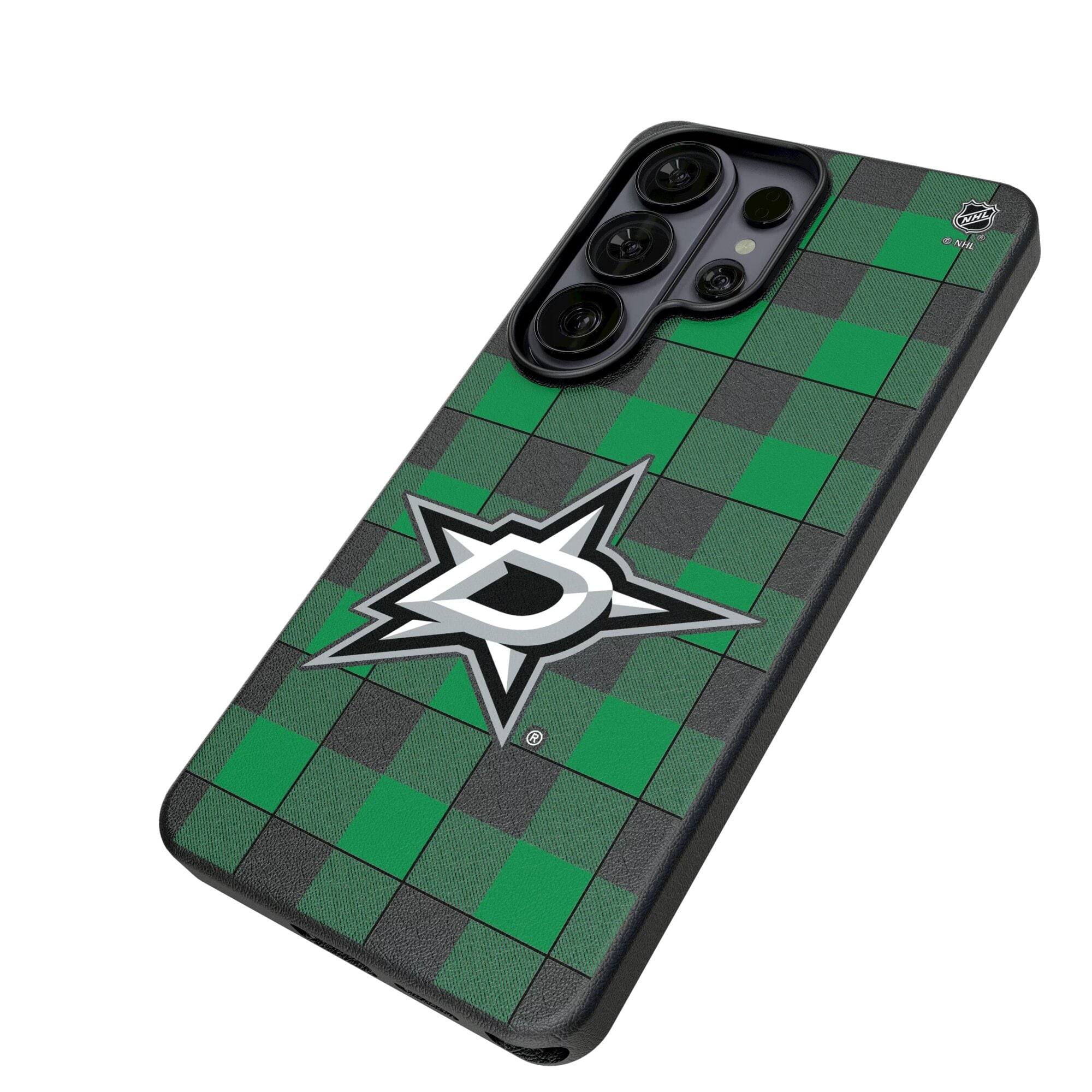 Keyscaper NHL Dallas Stars Plaid Galaxy Magnetic Bump Case S25 Ultra ...