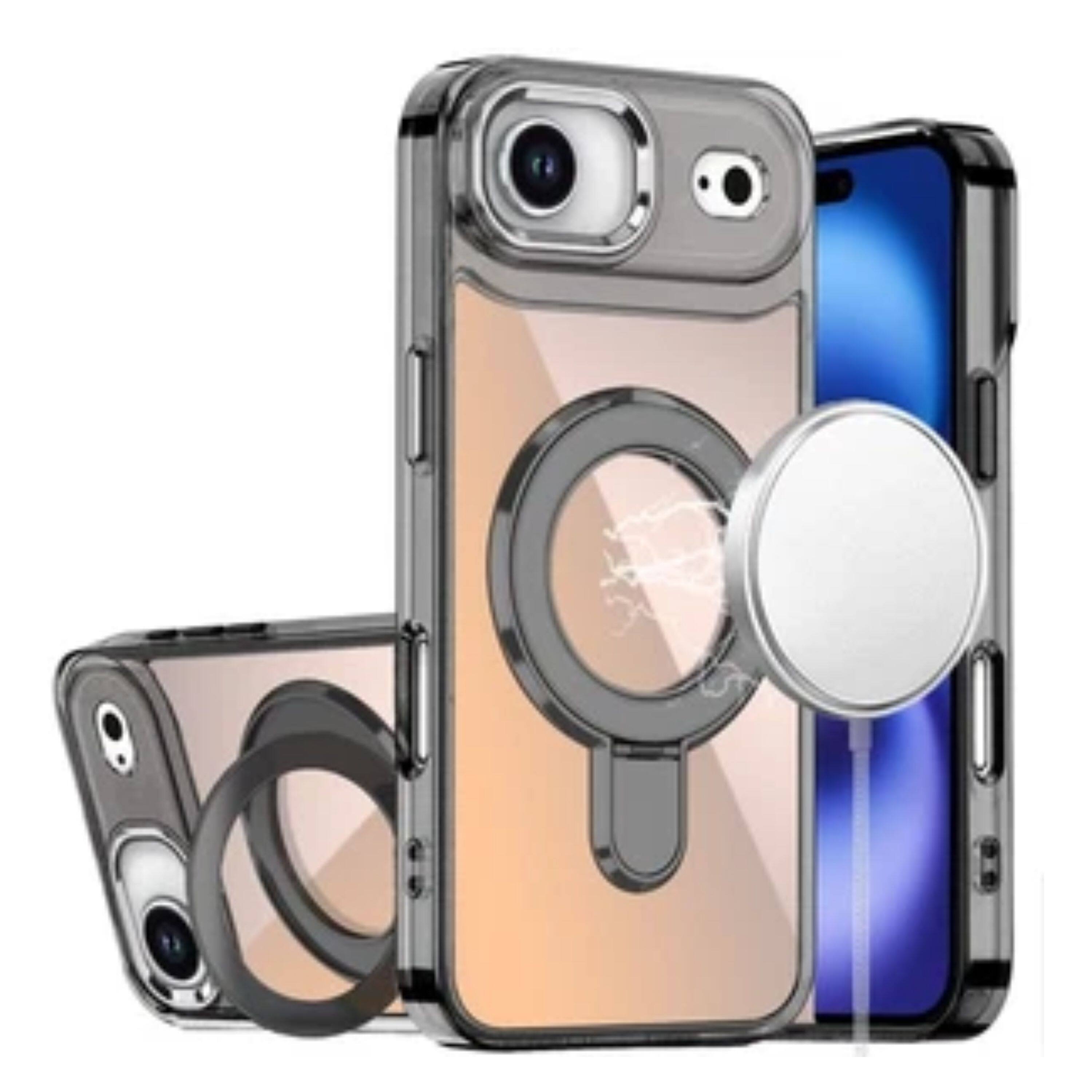 Kitcheniva Radiant Chrome Magnetic Circle Stand Phone Case With ...
