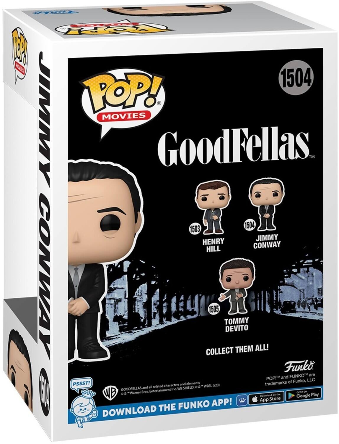 Funko POP! Movies: Goodfellas S1 Jimmy Conway Collectibles Multicolor ...