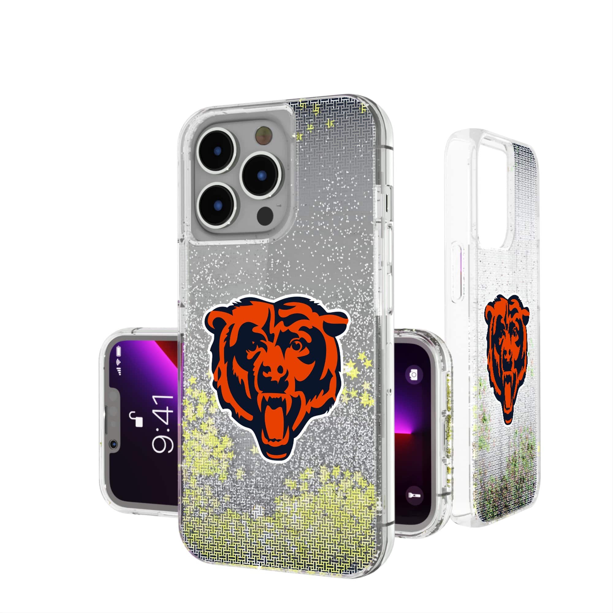 Glitter Keyscaper - Chicago Bears Linen Logo iPhone - 14 - Multicolor 201332592 - buy case ...