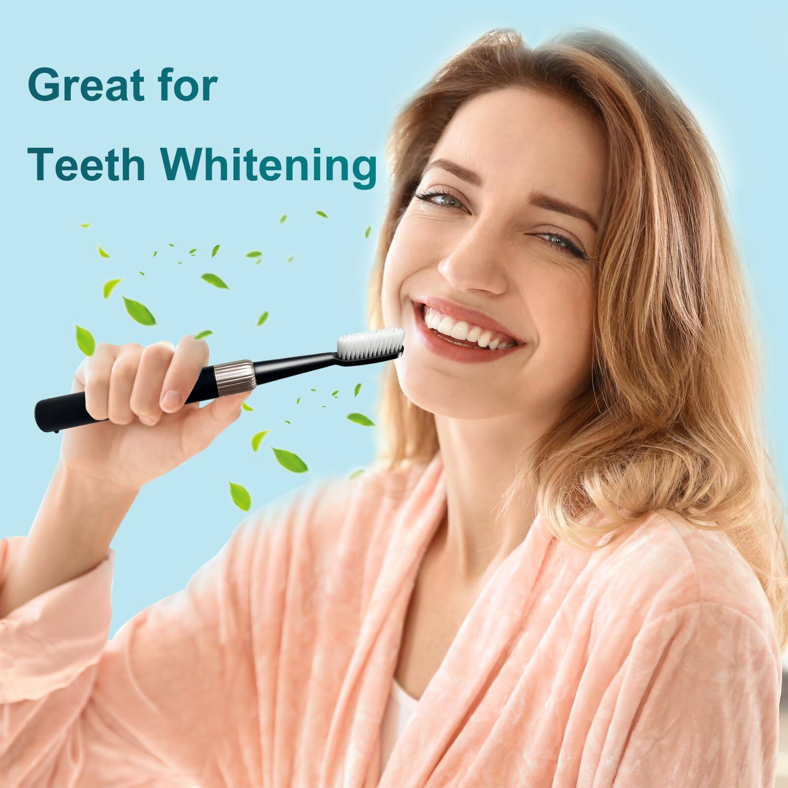 Cozy Serene Sonic Electric Toothbrush For Adults Long Upgraded Hard ...