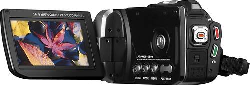 Best Buy: DXG 128MB HD Flash Memory Camcorder Silver DXG-5B1V HD