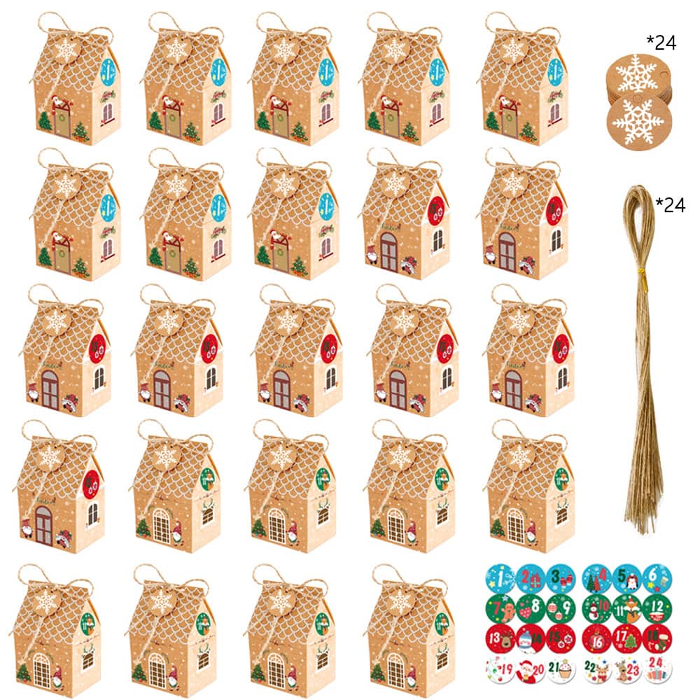 Auledio - Advent Calendar for Filling,Advent Calendar with Number ...