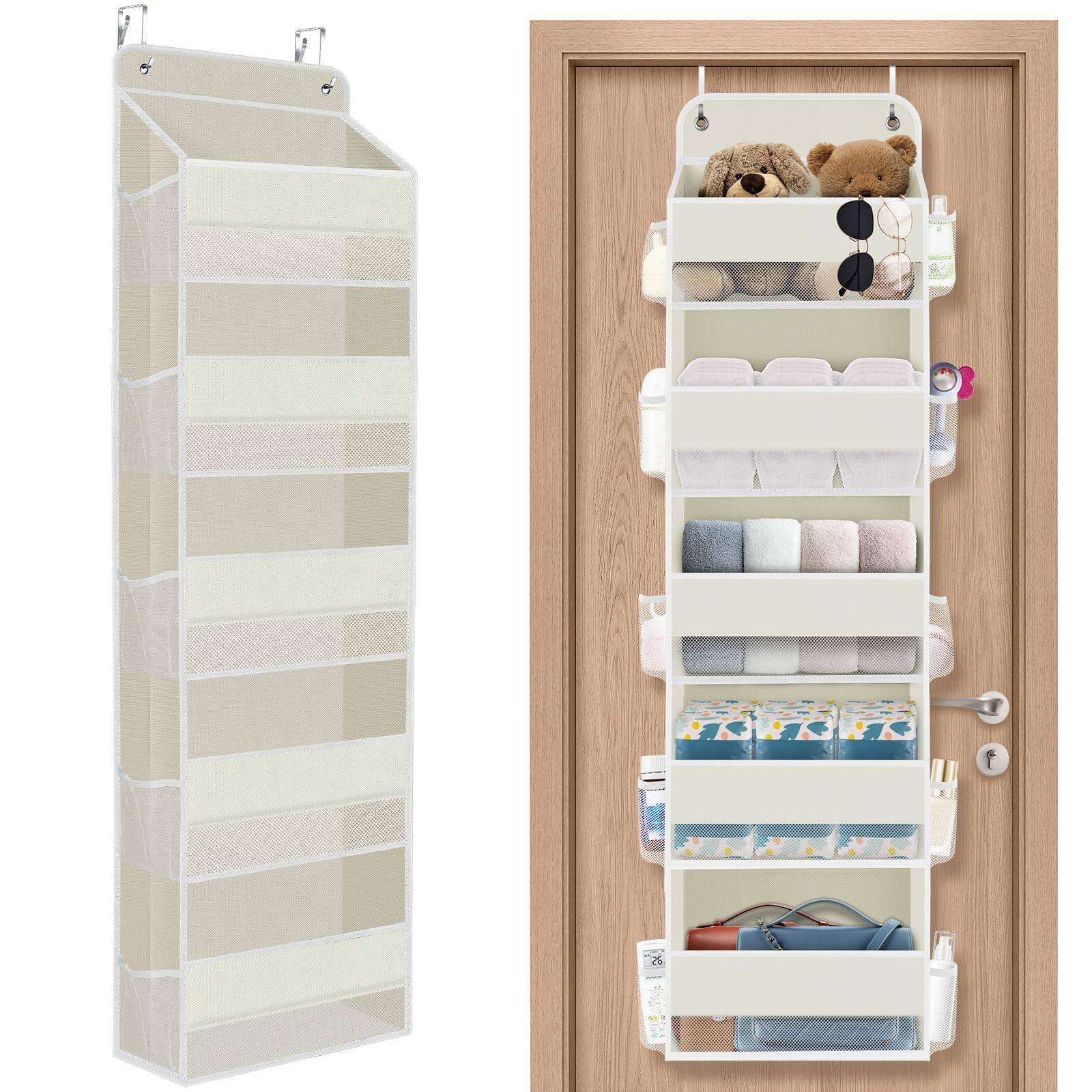 Dapper Styles Over The Door Organizer Hanging Storage With Clear Window ...