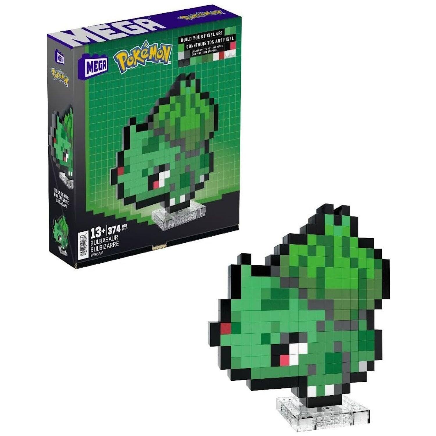 MEGA MEGA: Pokemon [Pixel Art Bulbasaur] - Best Buy