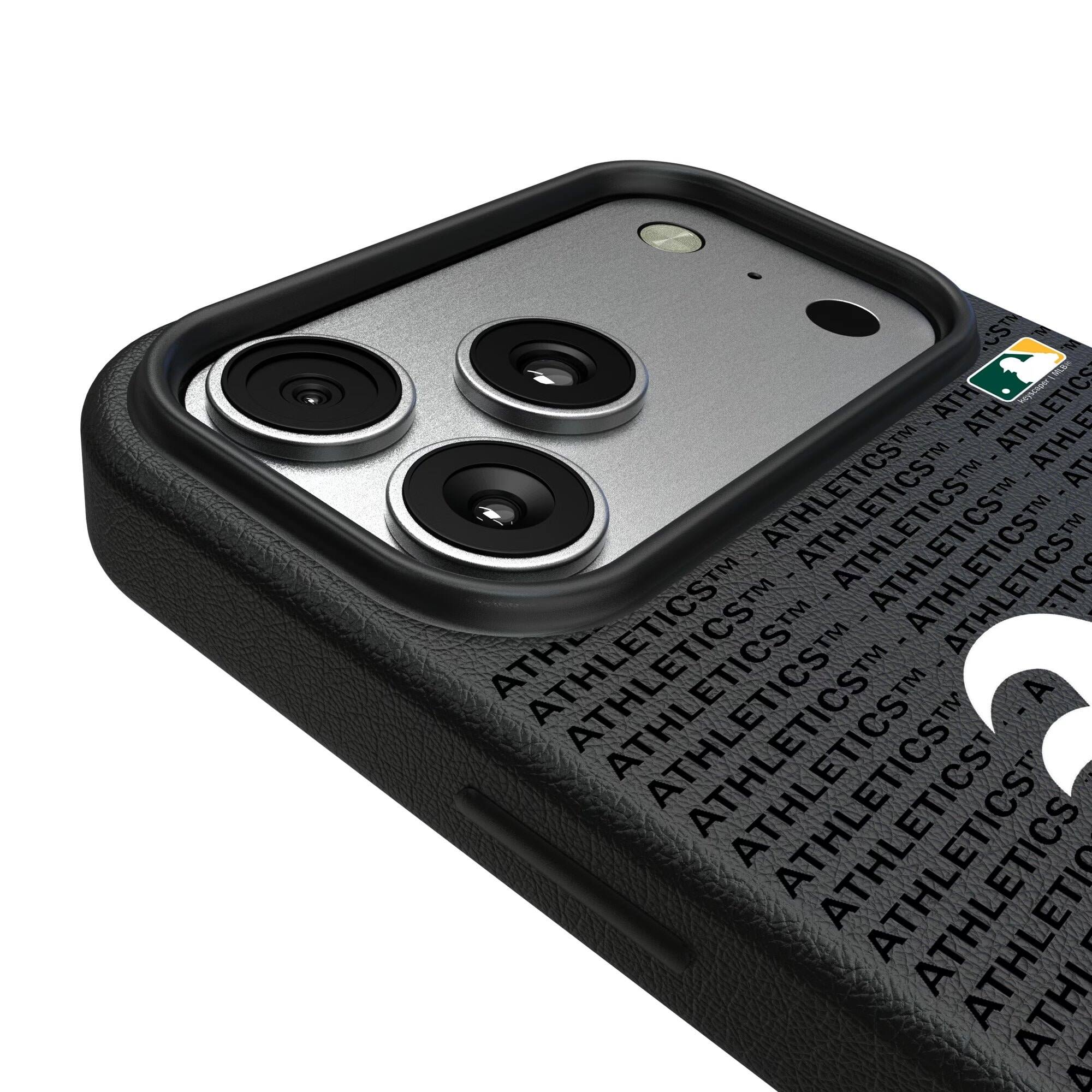 Keyscaper MLB Athletics Primary Logo iPhone Magnetic Bump Case 16 Pro ...