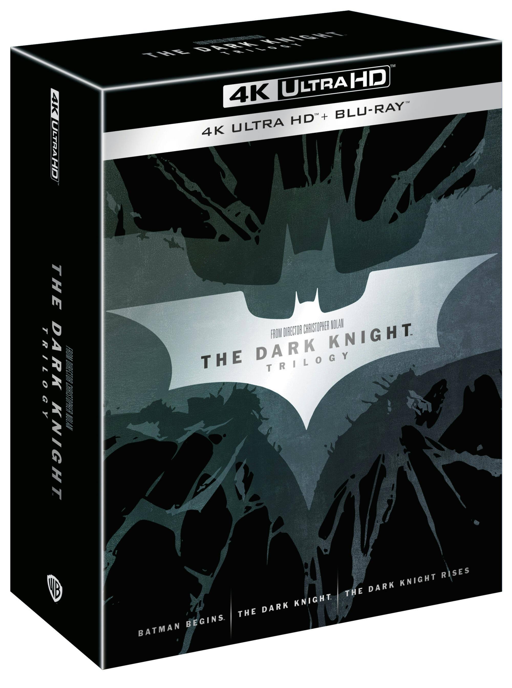 The Dark Knight Trilogy (4K Ultra HD + Blu ray) [UHD] - Best Buy