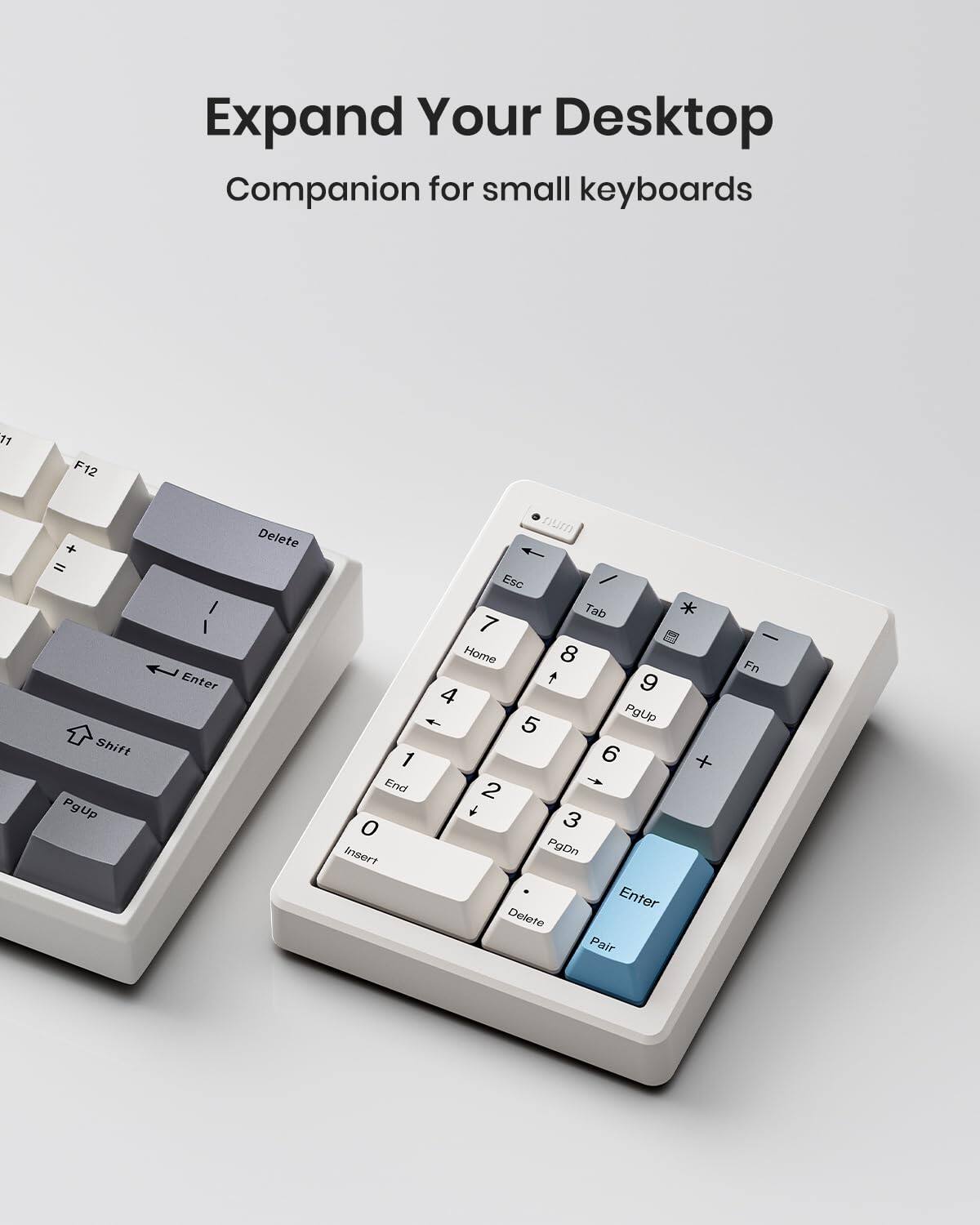 VEGA AUTOMOTIVE Wireless Mechanical Number Pad Hot Swappable Numeric ...