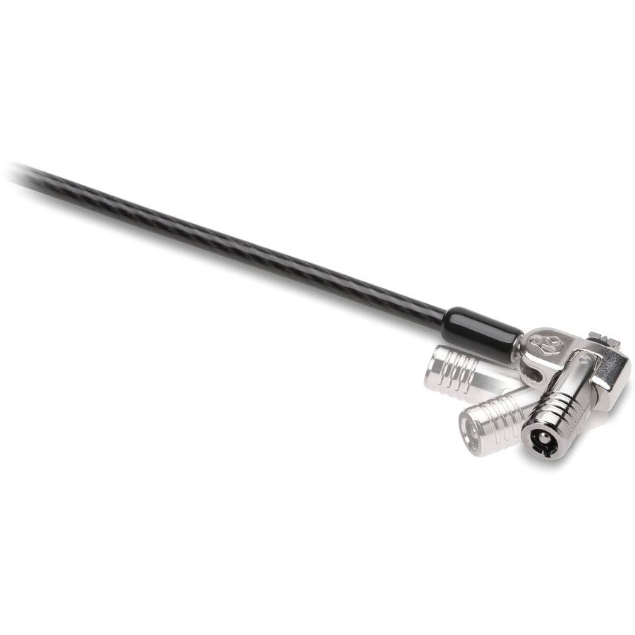Kensington NanoSaver Keyed Dual Head Laptop Lock 6 ft Cable Keyed Lock ...