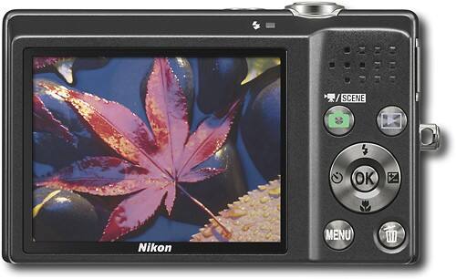 Best Buy: Nikon Refurbished Coolpix 12.0-Megapixel Digital Camera Black ...