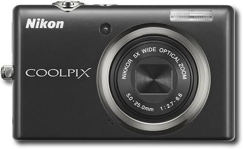 Best Buy: Nikon Refurbished Coolpix 12.0-Megapixel Digital Camera Black ...