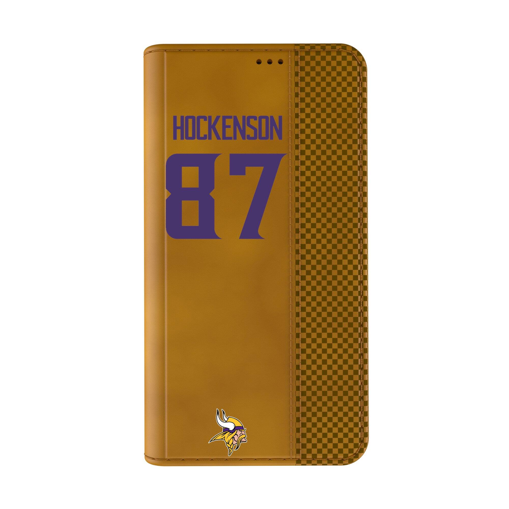 Keyscaper NFL T.J. Hockenson Minnesota Vikings Folio iPhone Case 16e ...