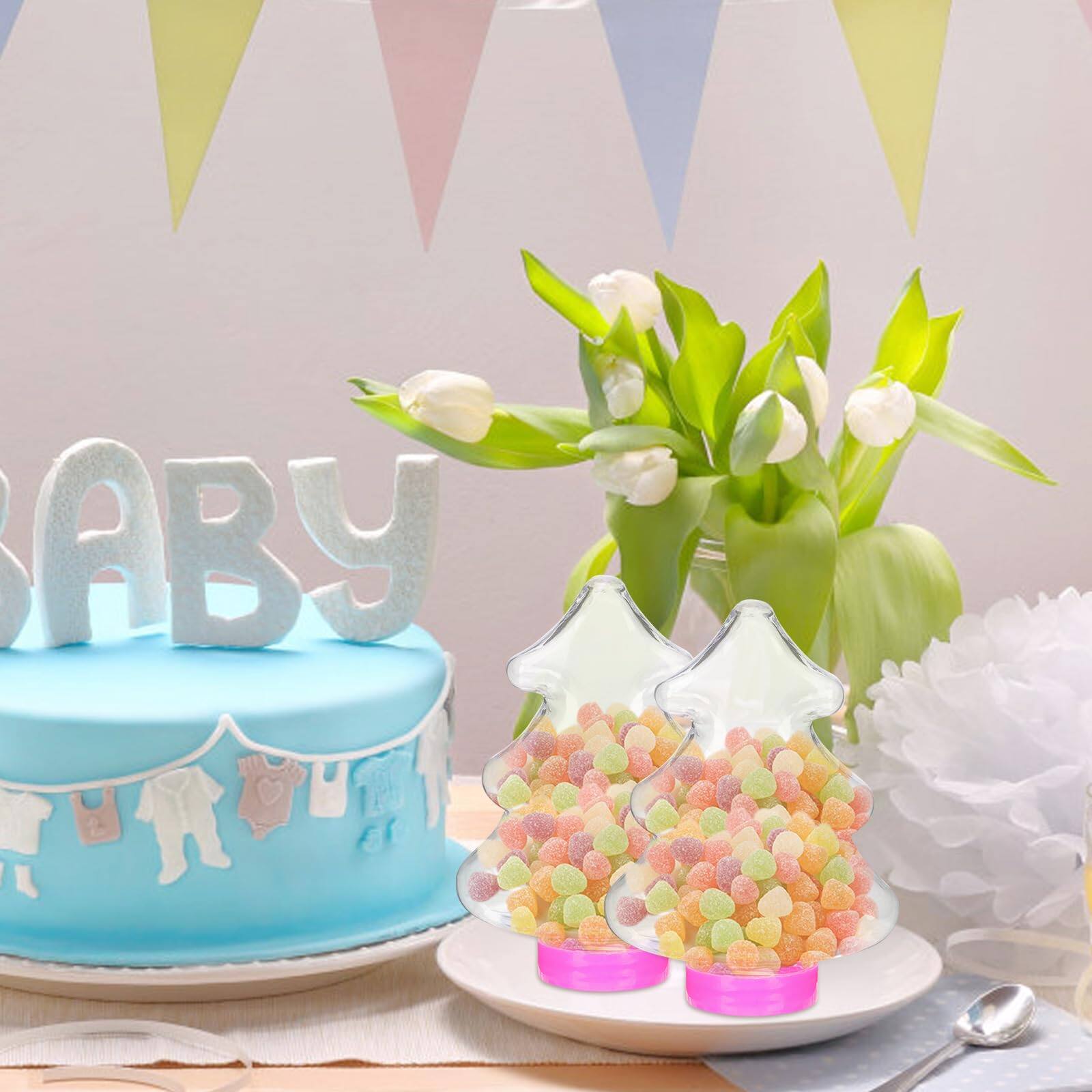 Paradigms Interiors Candy Boxes Tree Shape Plastic Box For Christmas ...