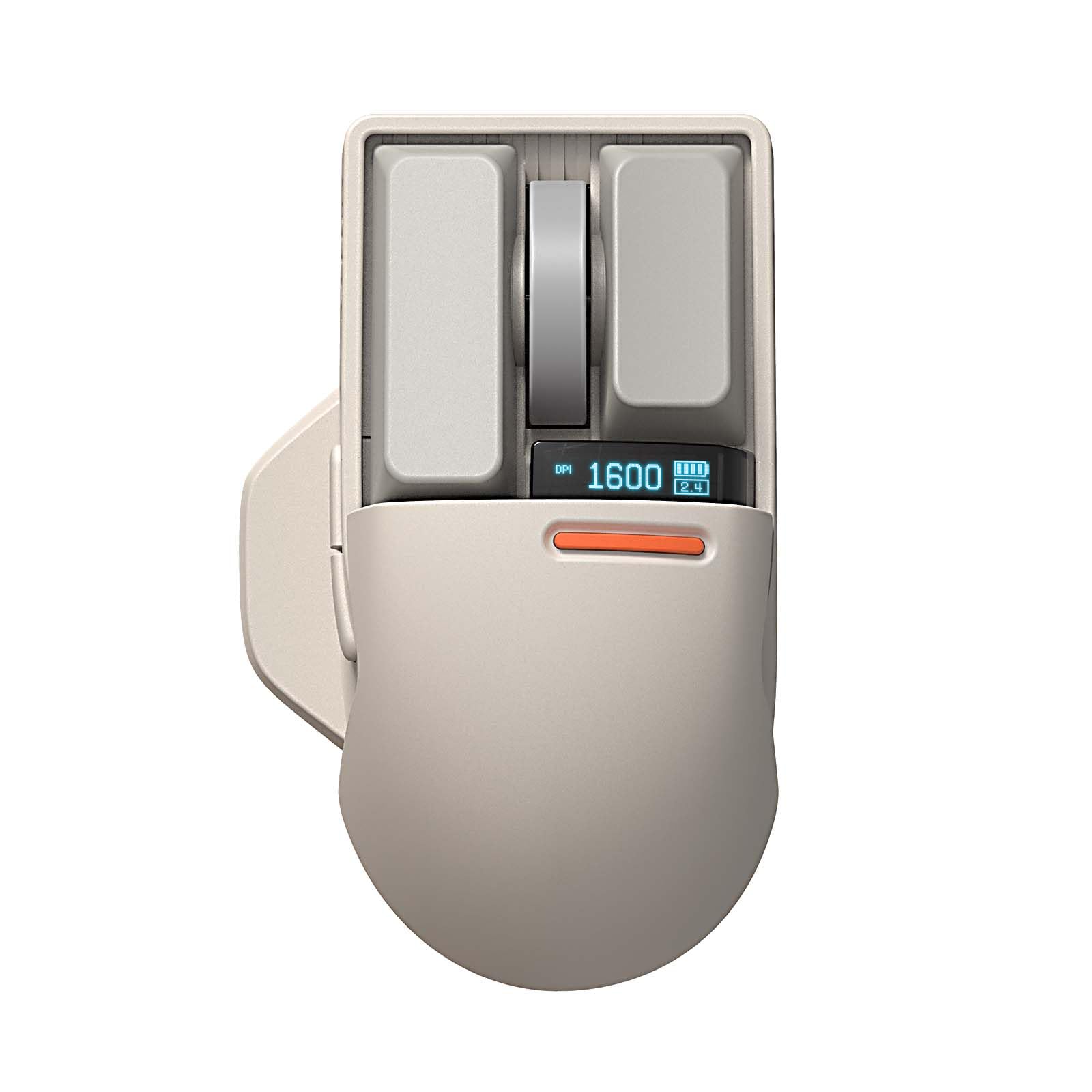 PO3TICJUNKI3 Touch Pbt Mouse With Receiver Connection Rechargeable Oled ...