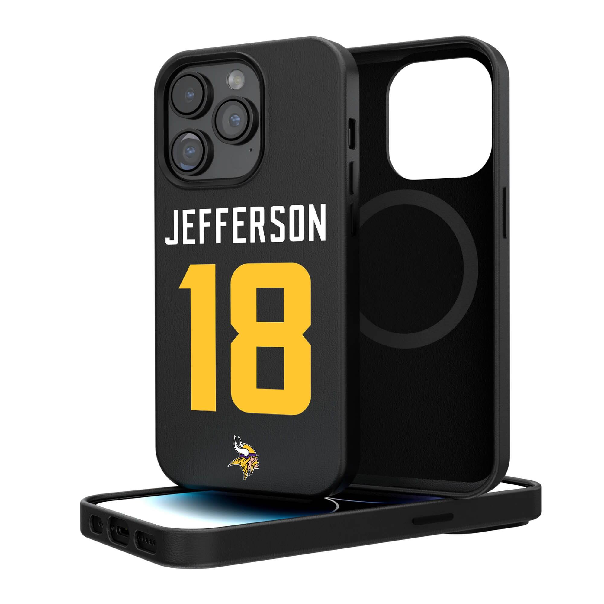 Keyscaper NFL Justin Jefferson Minnesota Vikings iPhone Magnetic Bump ...