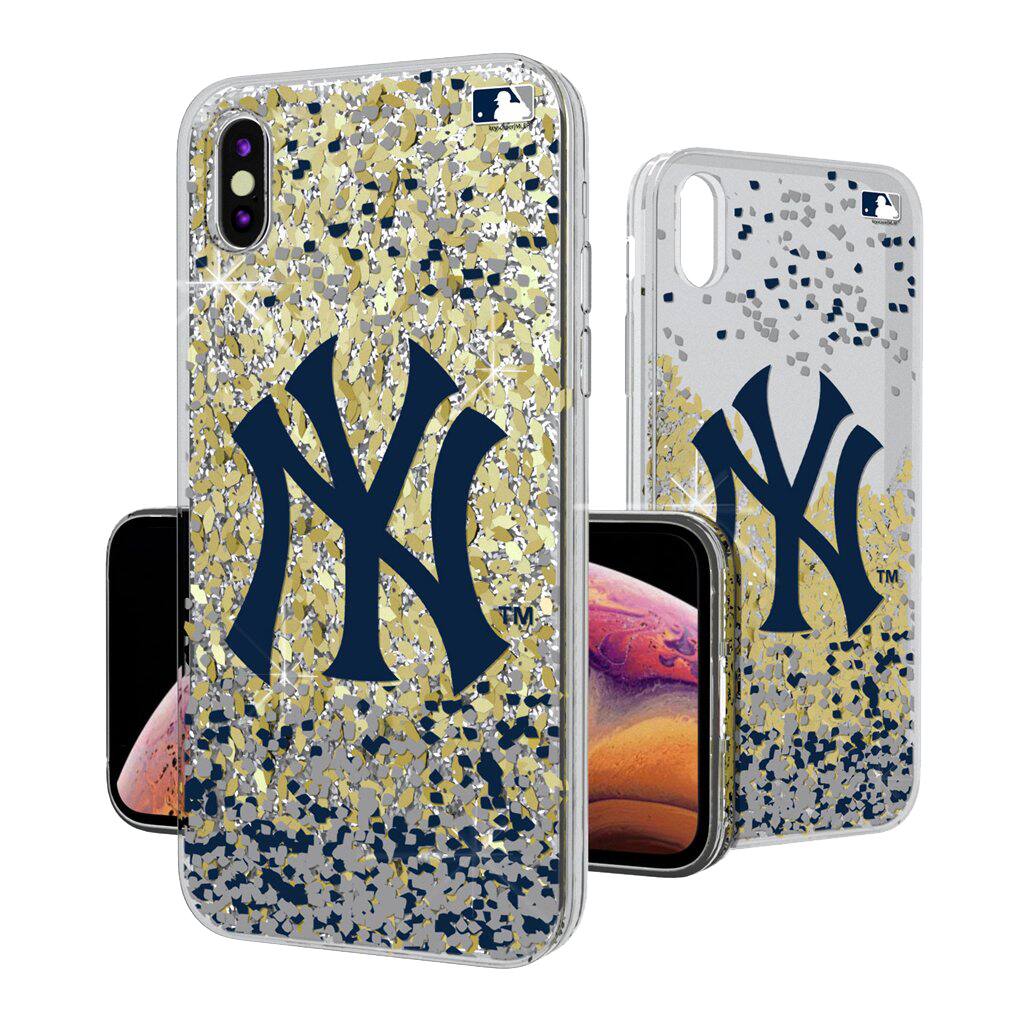 Keyscaper MLB New York Yankees Glitter Confetti iPhone Case Multicolor ...