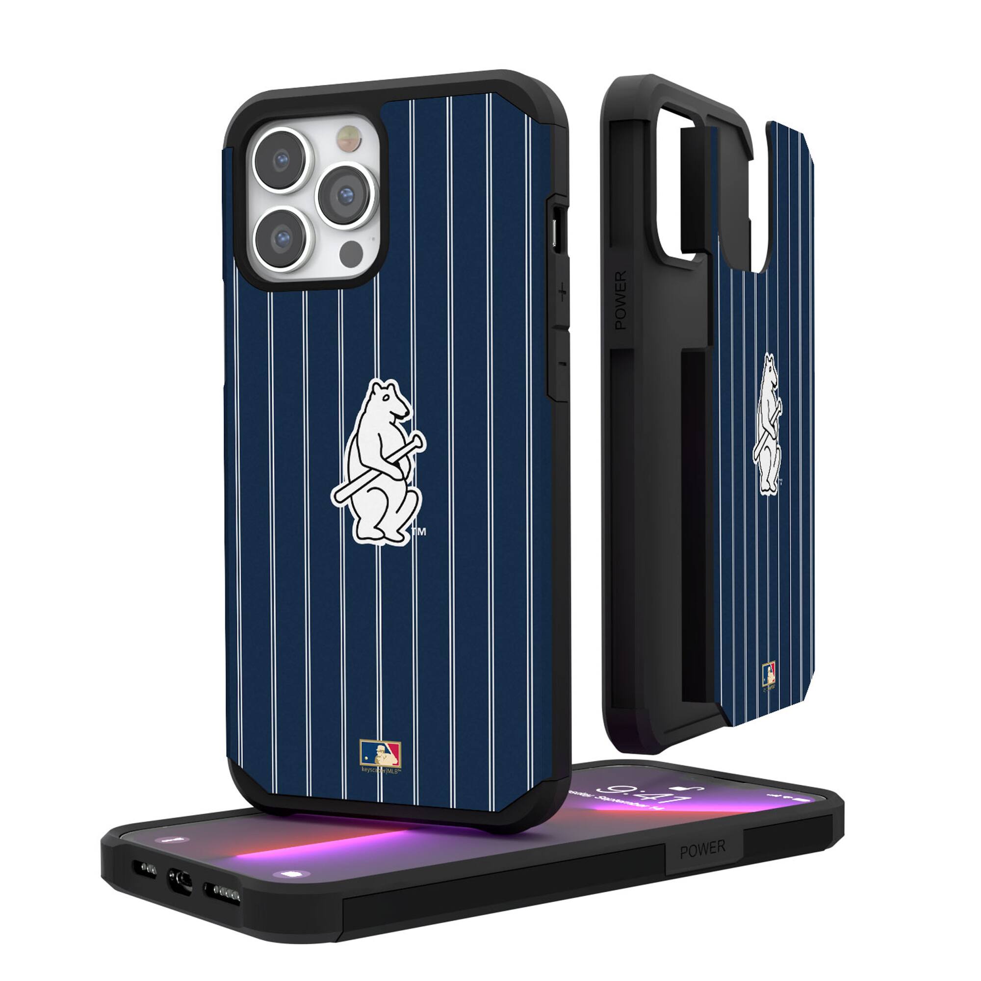 Keyscaper MLB Chicago Cubs Alternate Logo iPhone Pinstripe Cooperstown ...