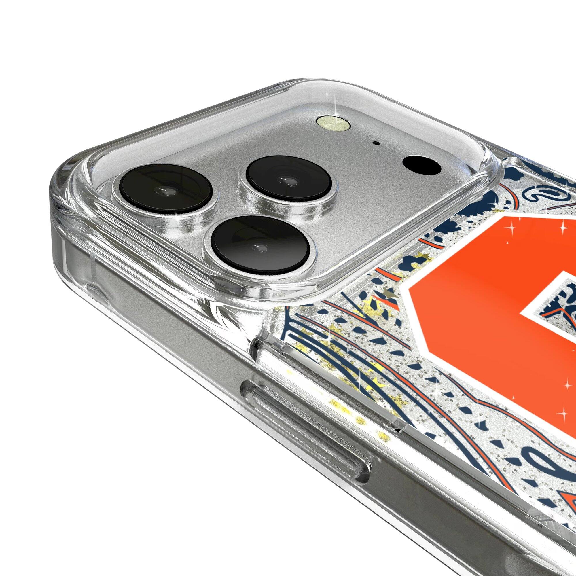 Keyscaper NCAA Syracuse Orange iPhone Glitter Paisley Design Case 15 ...