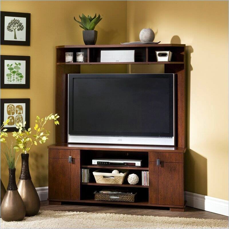 Vertex Corner TV Stand for Flat Panel TVs Up to 42" 4268629 - Best Buy