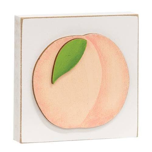 BreeBe *Peach Square Block White, Peach G36057 - Best Buy