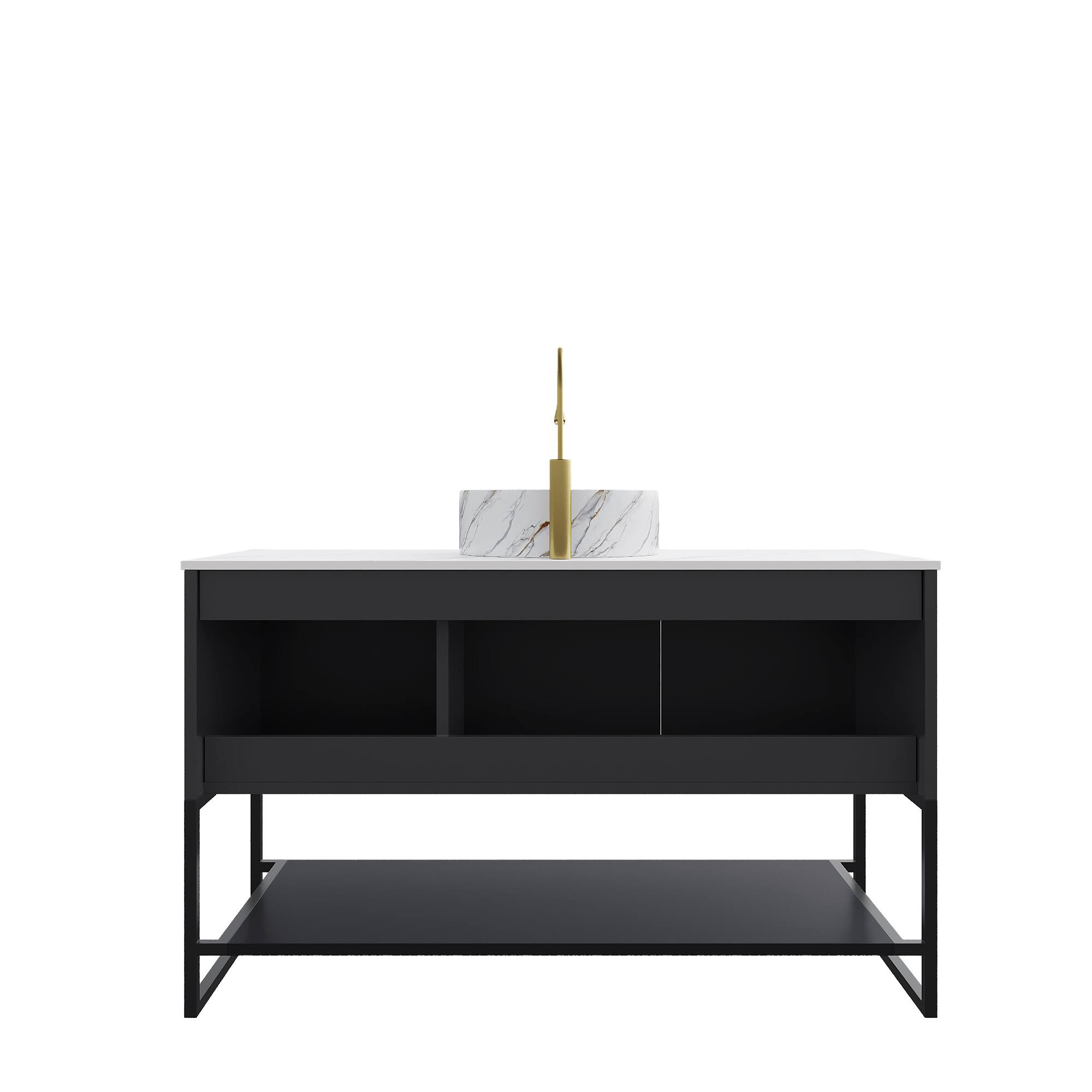 APRILSOUL Bathroom Vanity with Sink Freestanding Bathroom Storage ...