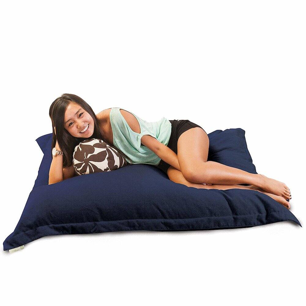 Majestic Home Floor Pillow Villa Navy Blue 85907266031 - Best Buy