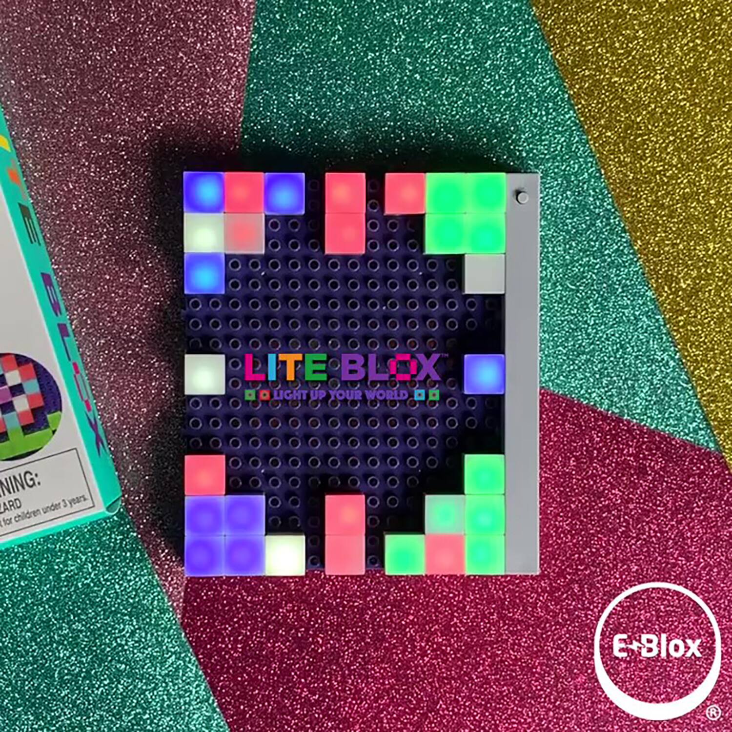 Best Buy: E-Blox E-Blox: Lite Blox 2: BYO Light Mosaics 30pcs, Colorful ...