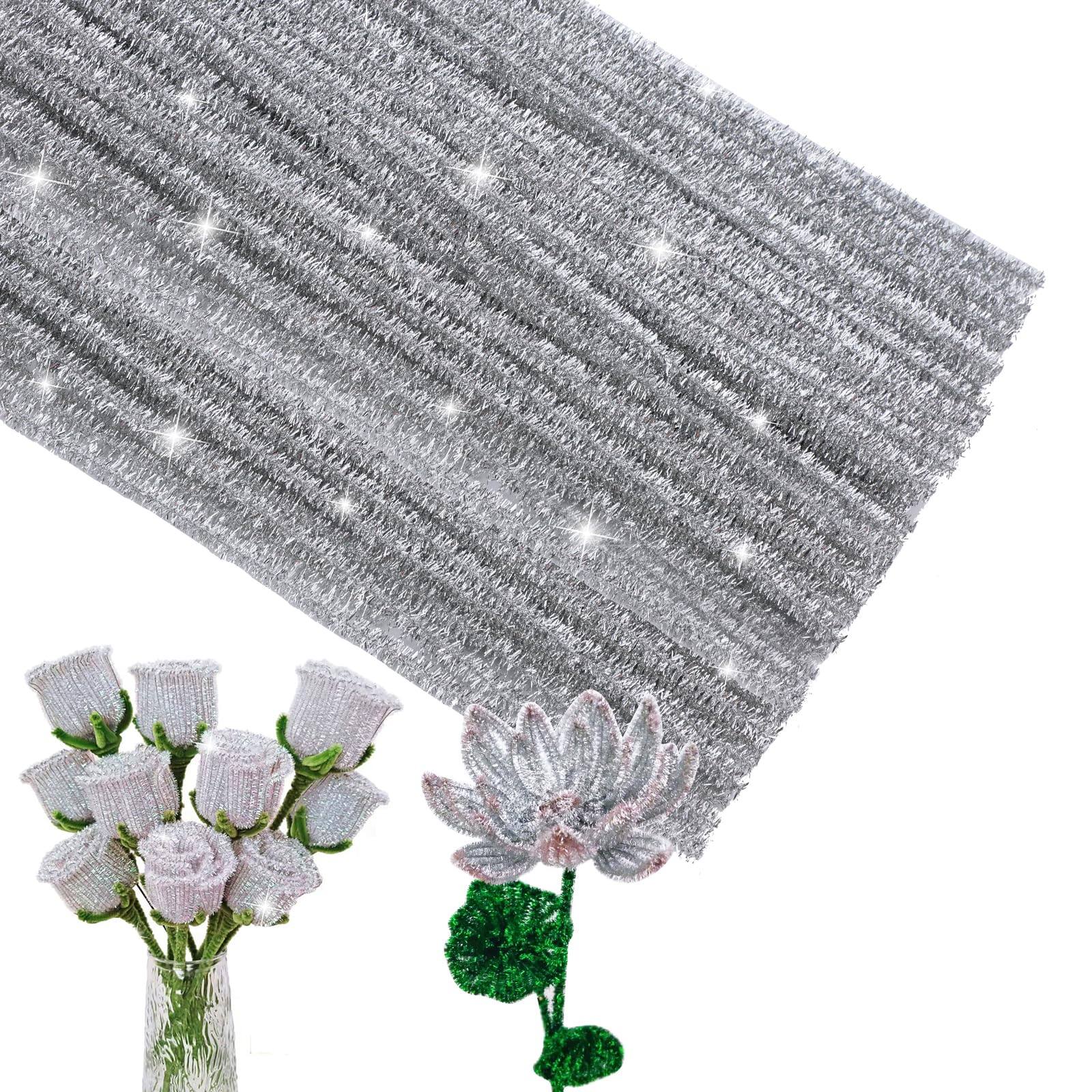Stylel Star Pipe Cleaners 100pcs Creative Crafting Supplies For Flowers ...