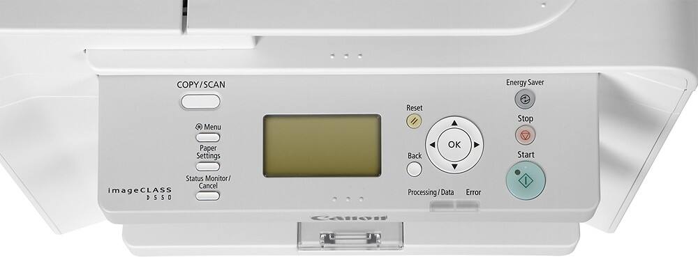 Customer Reviews: Canon imageCLASS D550 Black-andLaser Printer White ...