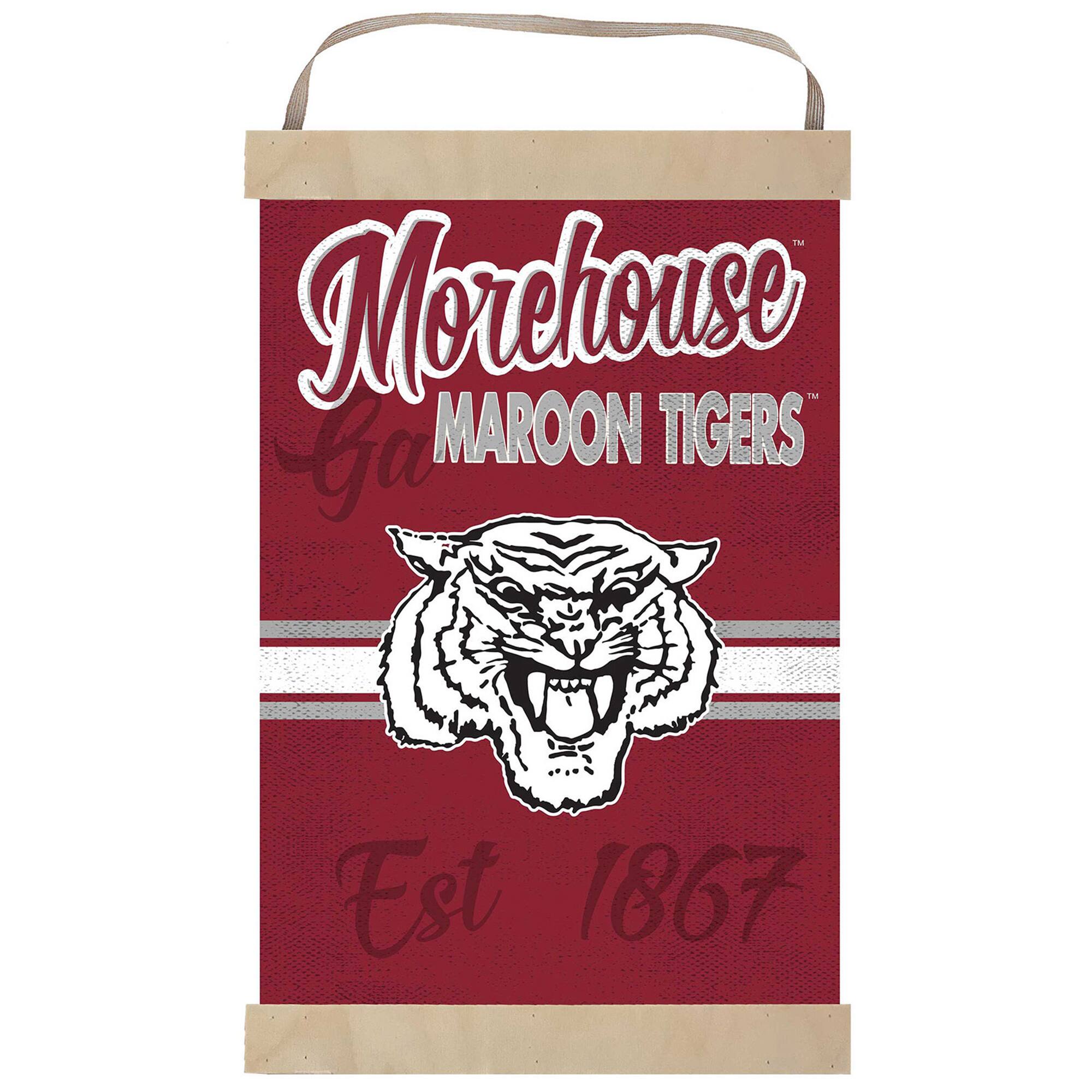 Jardine Morehouse Tigers Fight Song Banner Sign Maroon 4941649 - Best Buy