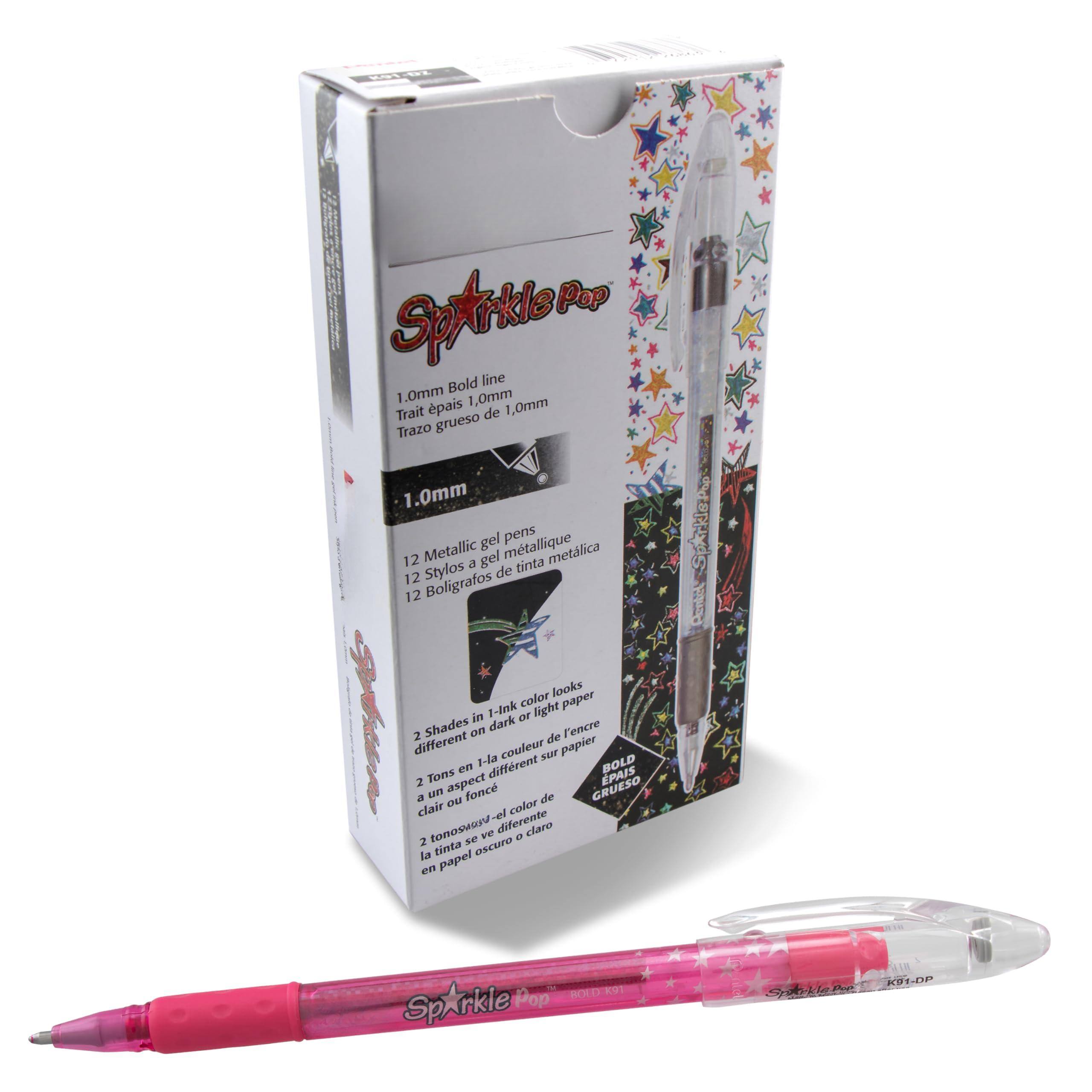 Paradigms Interiors Sparkle Pop Metallic Gel Pen () Bold Line / Ink Box ...