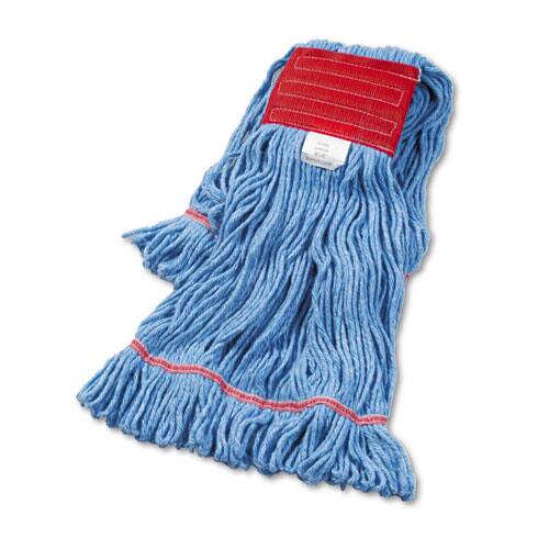 Boardwalk Super Loop Wet Mop Head, Cotton/Synthetic Fiber, 5" Headband ...