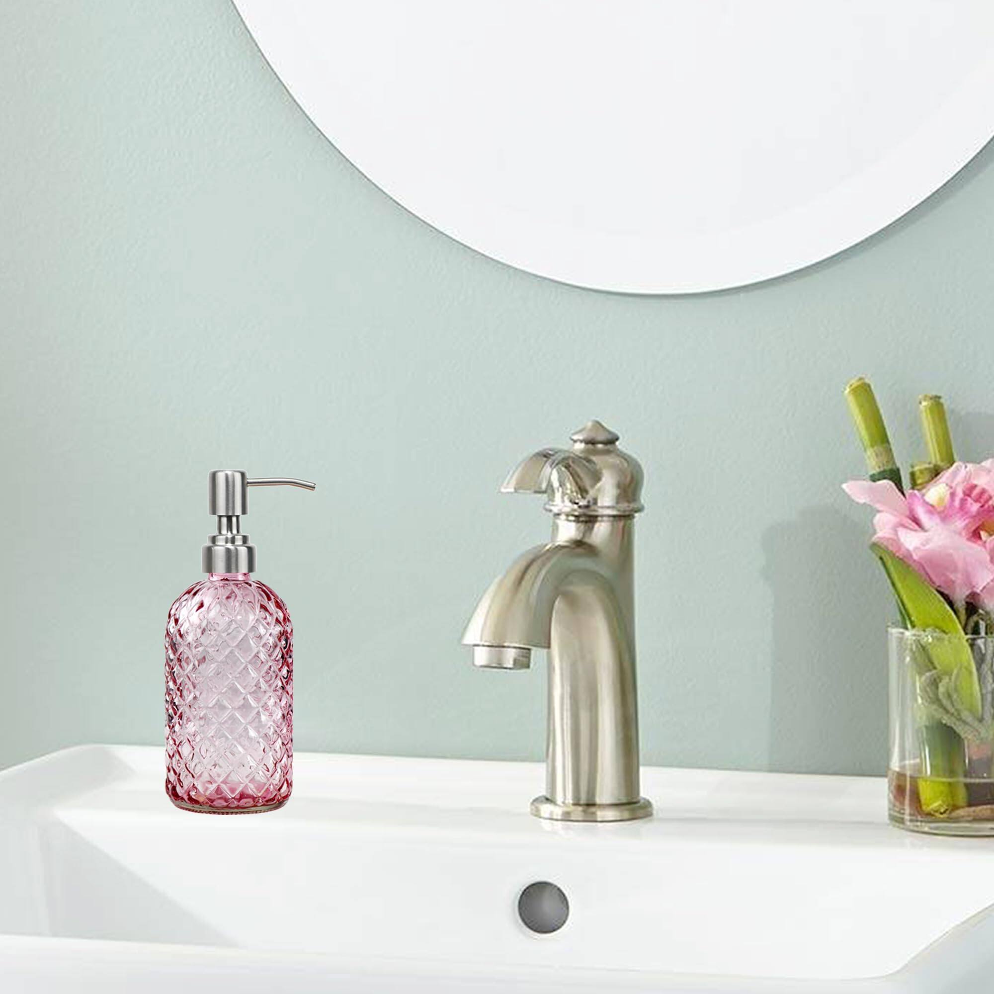 Dapper Styles Soap Dispenser With 304 Rustproof Stainless Pump Kitchen ...