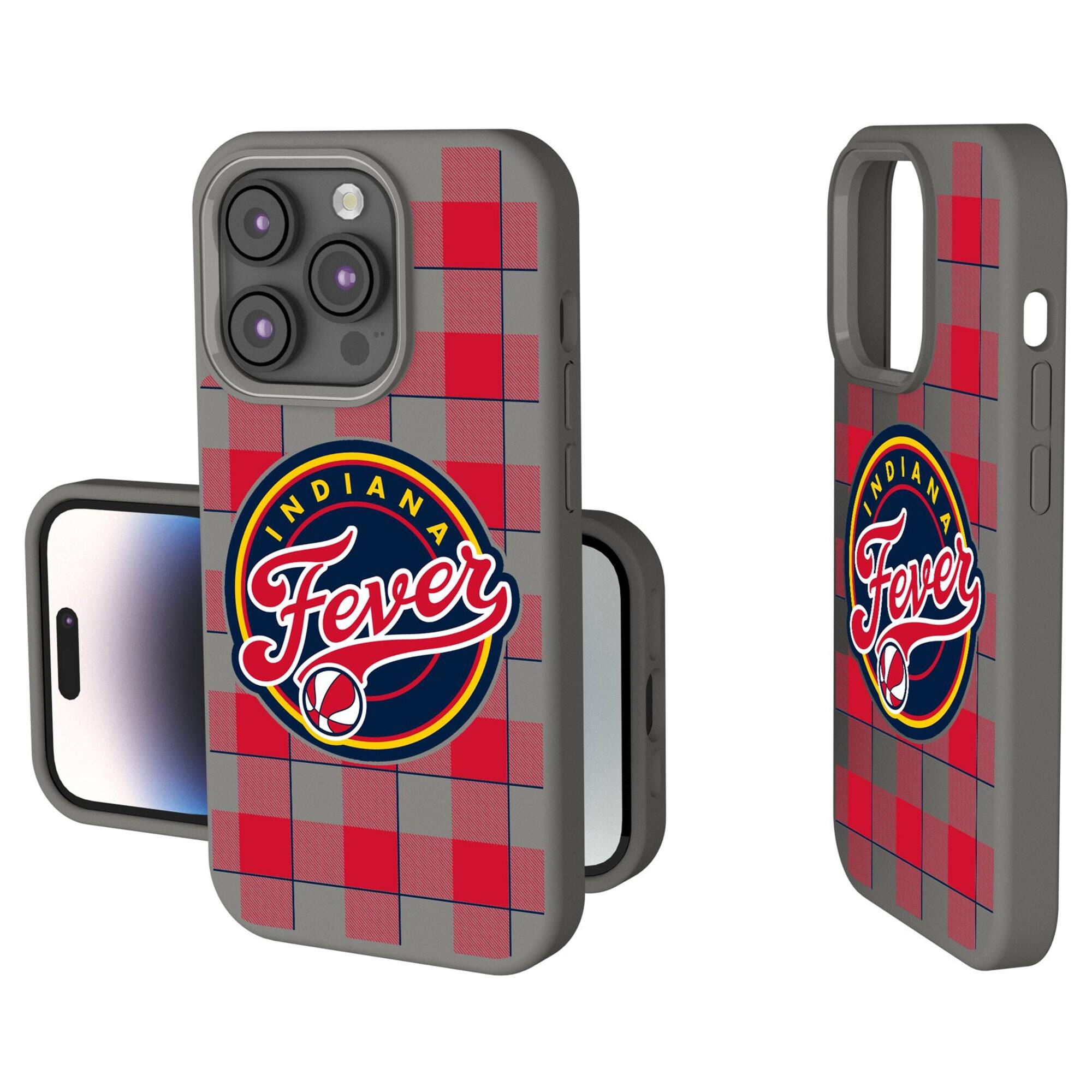 Keyscaper WNBA Indiana Fever Plaid Soft Touch iPhone Case 15 Pro Max ...
