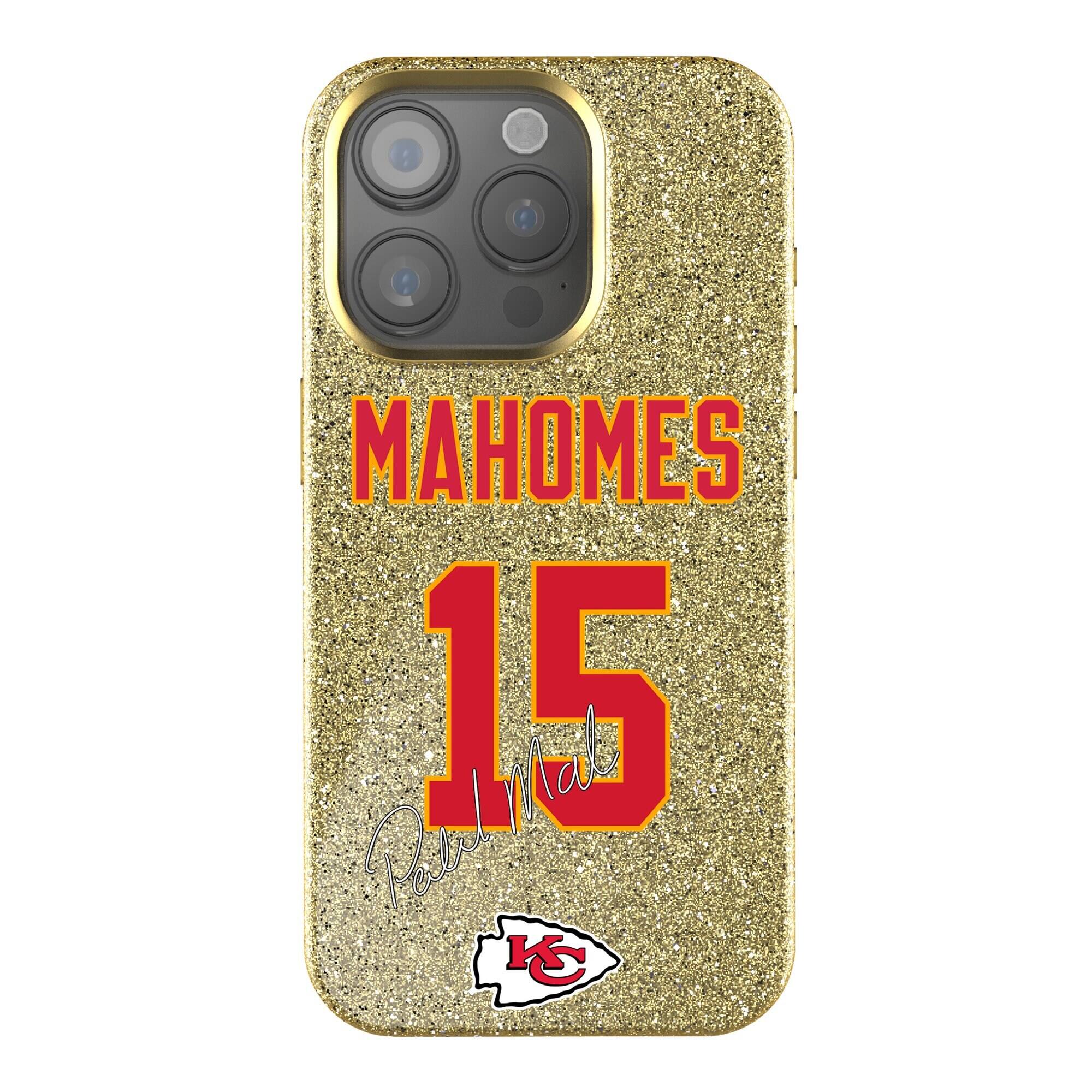 Keyscaper NFL Patrick Mahomes Kansas City Chiefs Bling iPhone Case 14 ...