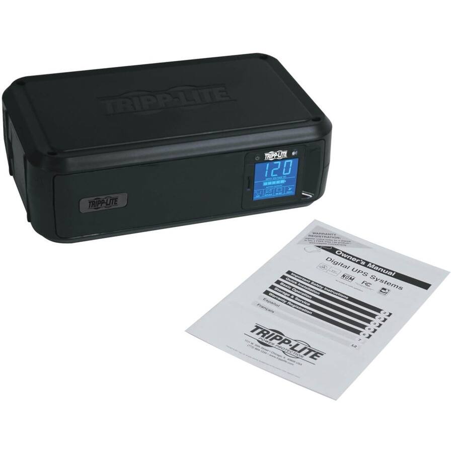 Eaton Tripp Lite Series OmniSmart LCD 120V 900VA 475W Line Interactive UPS, Tower, LCD display ...